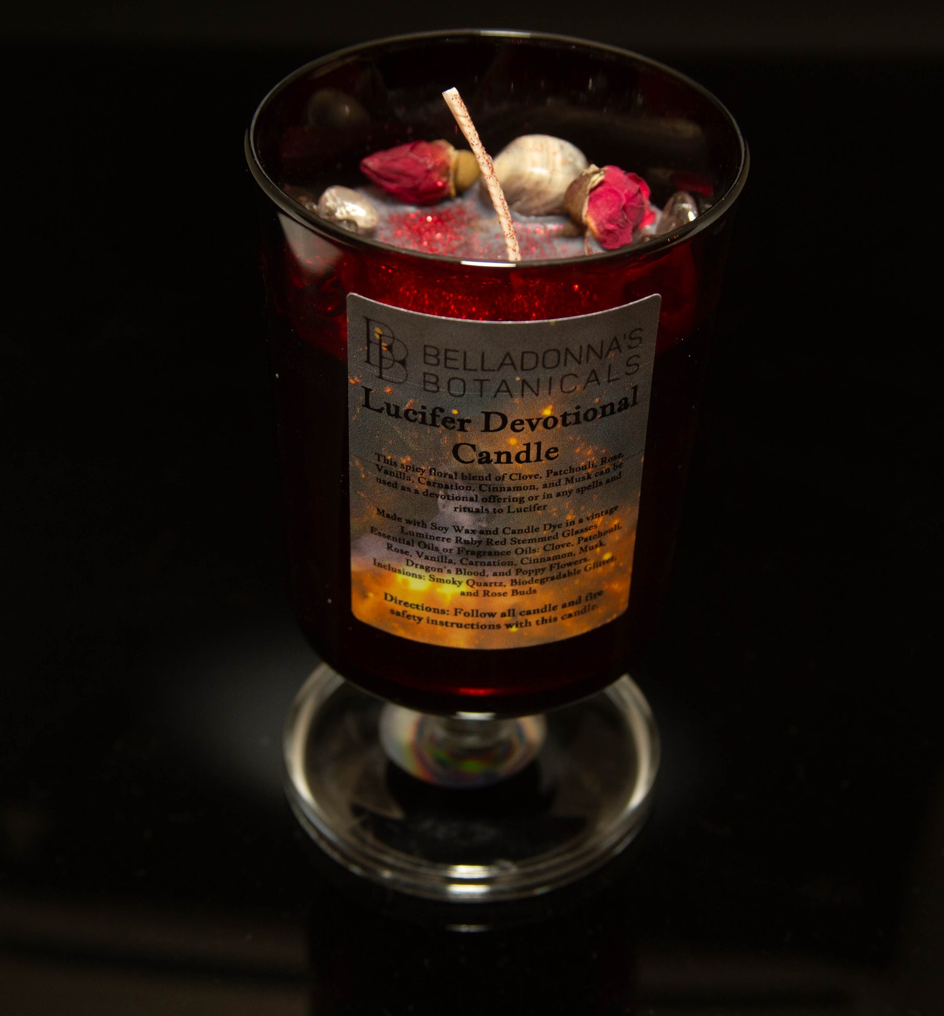 Lucifer Devotional Candle – Belladonna's Botanicals